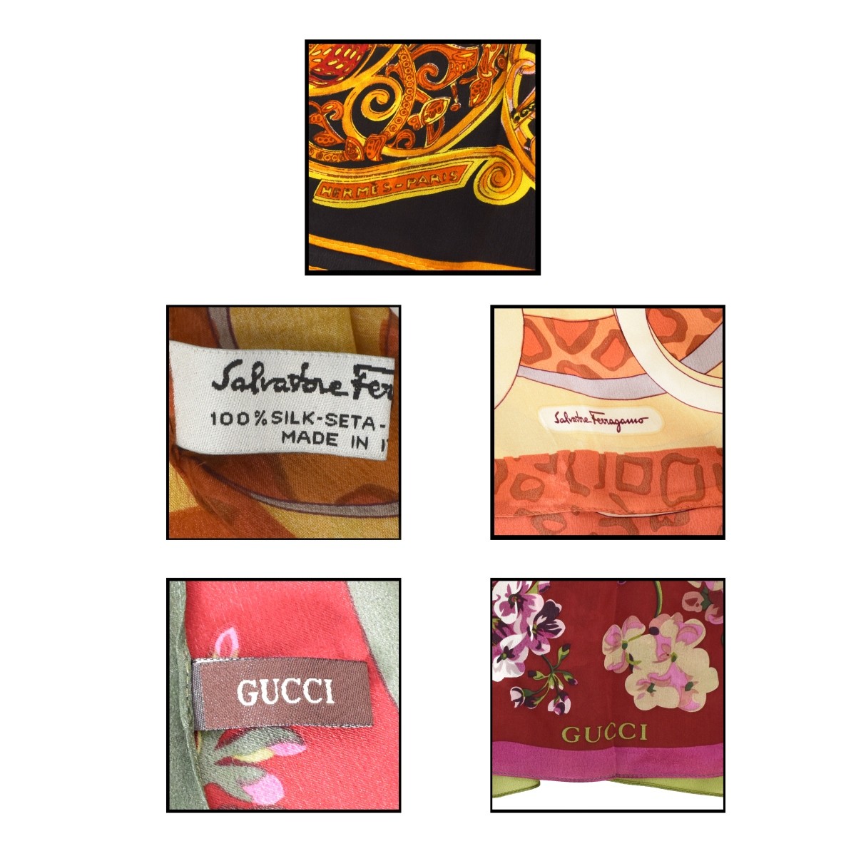 Replica Designer Silk Scarves | Kodner Auctions